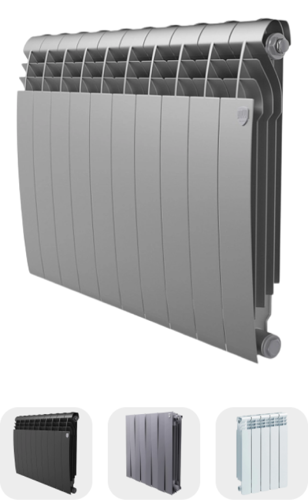 Radiatoare de încălzire — Aluminiu și bimetalice | 4elements.md